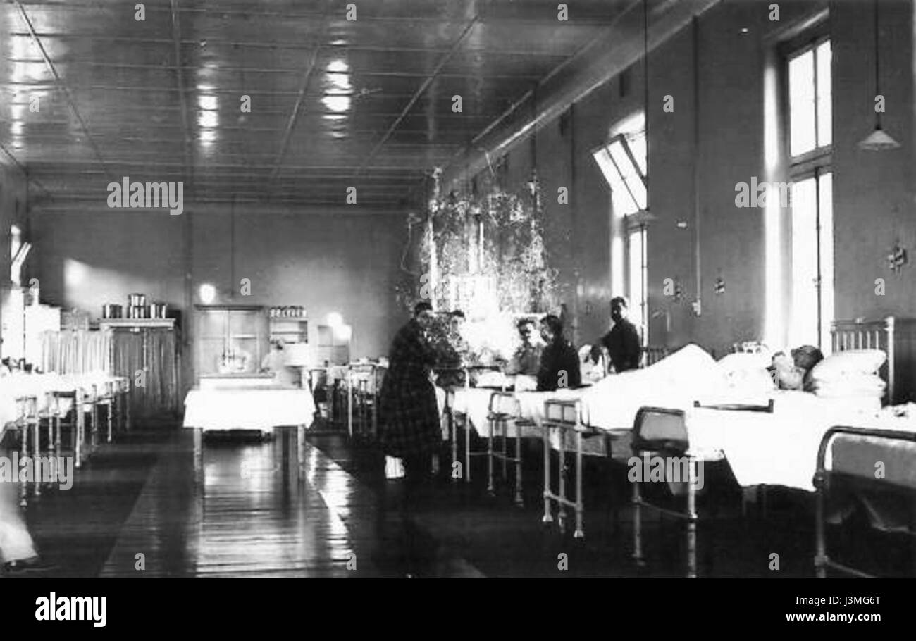 Gibraltar Colonial Hospital ward Stock Photo - Alamy