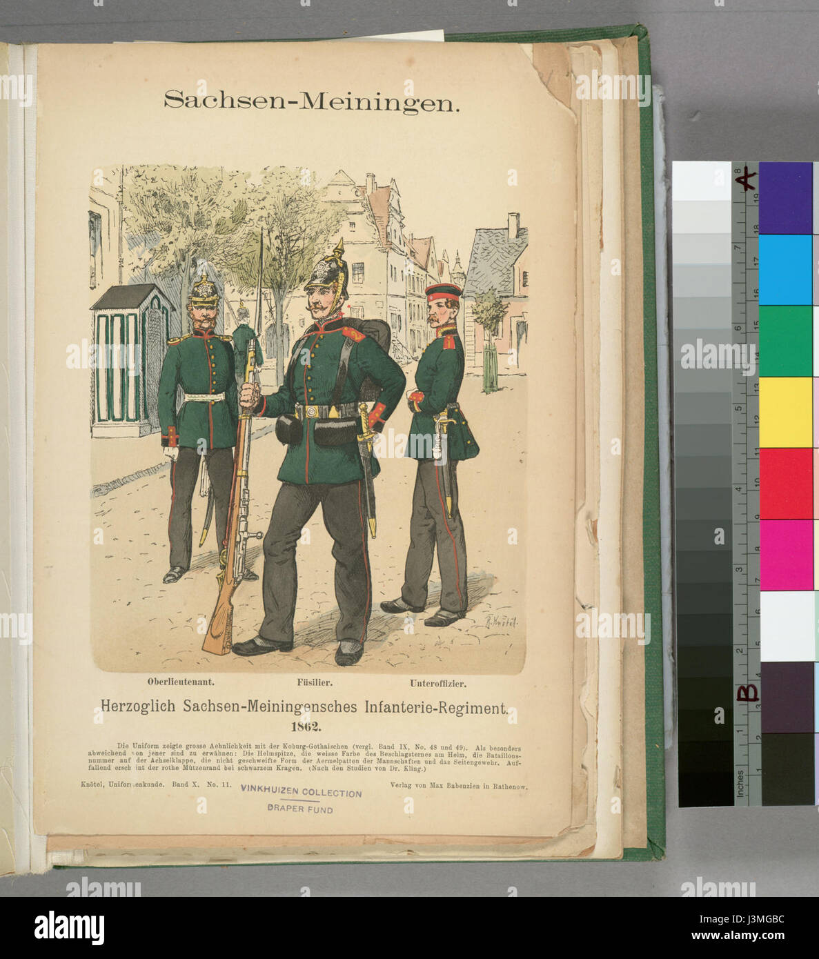 This document details the history of Saxe-Meiningen, a region in ...