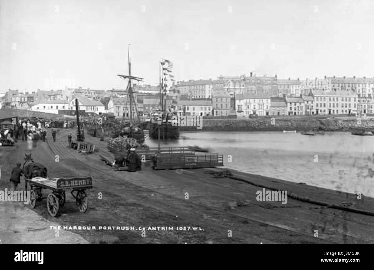 This reference to Harbour Portrush highlights the coastal location, its ...