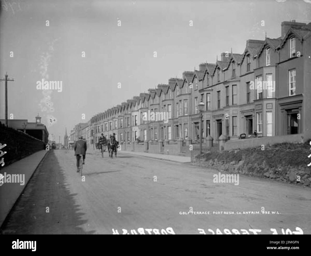 Golf Terrace in Portrush, located in Northern Ireland, is a prominent ...