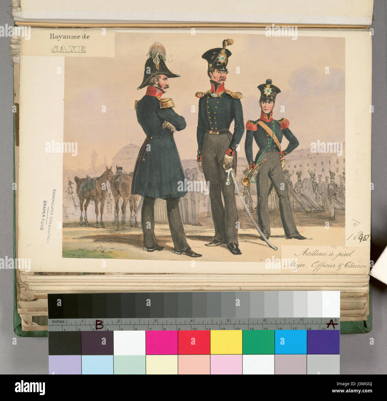 Germany. Saxony. 1840 1850 (NYPL b14896507 1512506 Stock Photo - Alamy