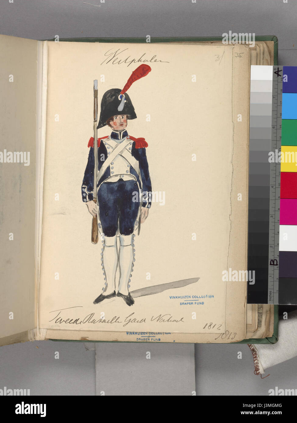 Germany, Westphalia, 1810-1815 depicts the historical events and ...