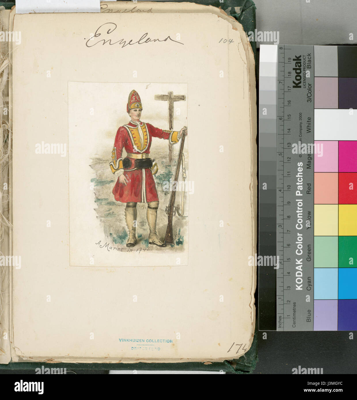 This image depicts Great Britain in 1742, showcasing the geographical ...