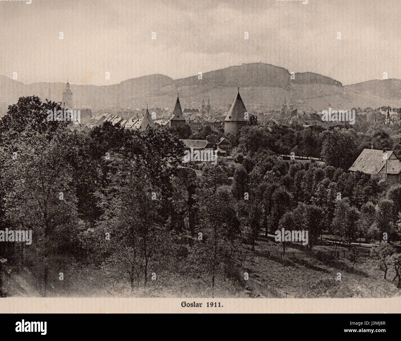 Goslar map hi-res stock photography and images - Alamy