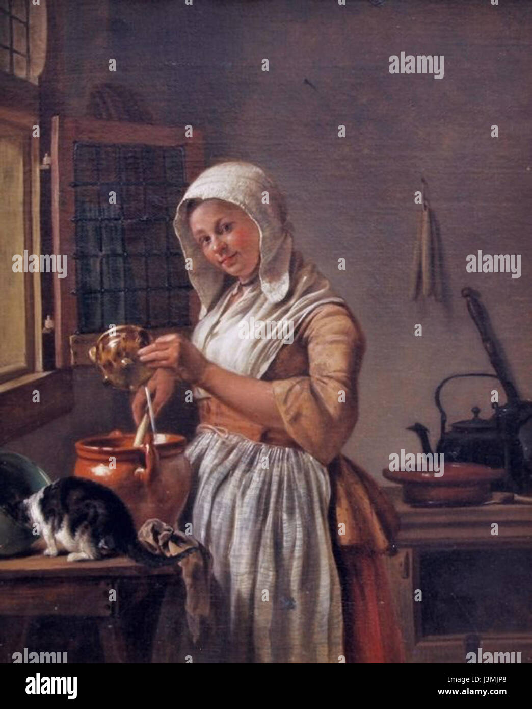 Milkmaid vermeer hi-res stock photography and images - Alamy