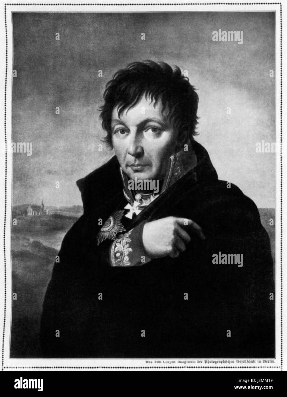 Known for modernizing the prussian army Black and White Stock Photos ...