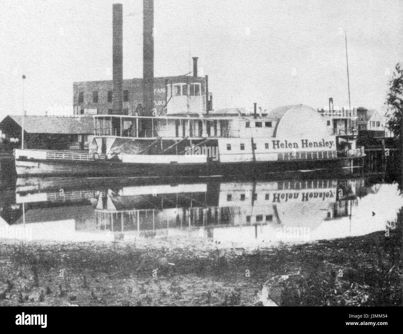 The Helen Hensley was a sidewheeler steamboat that operated in the ...