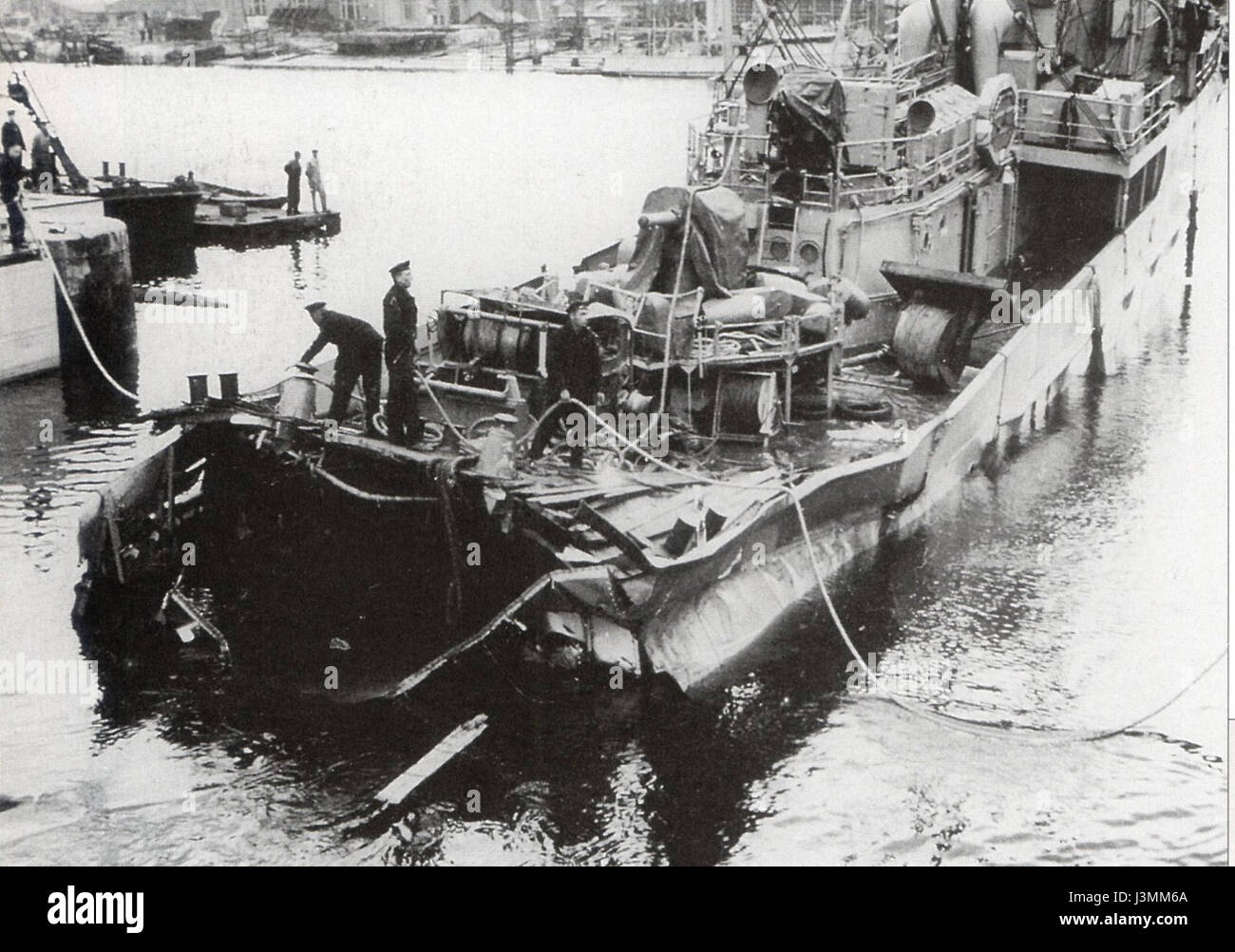 The HNLMS Abraham van der Hulst, a Dutch naval ship commissioned in ...