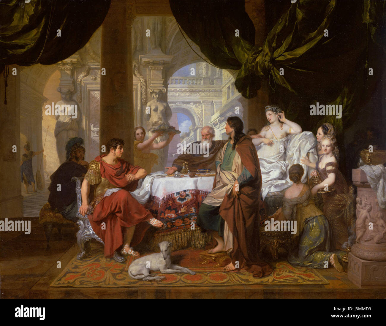 Cleopatra painting hi-res stock photography and images - Alamy