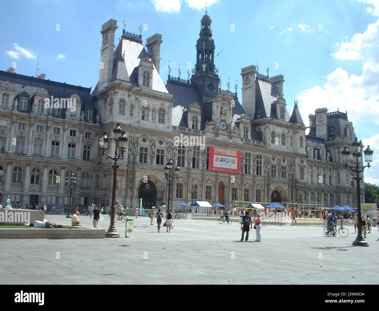 The HÃ´tel de Ville in Paris, also known as the City Hall, is a ...