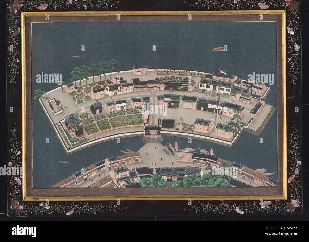 Deshima and nagasaki bay hi-res stock photography and images - Alamy