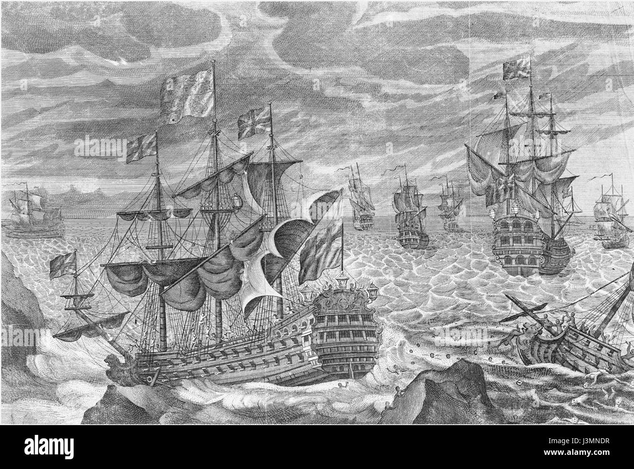 1697 map Black and White Stock Photos & Images - Alamy