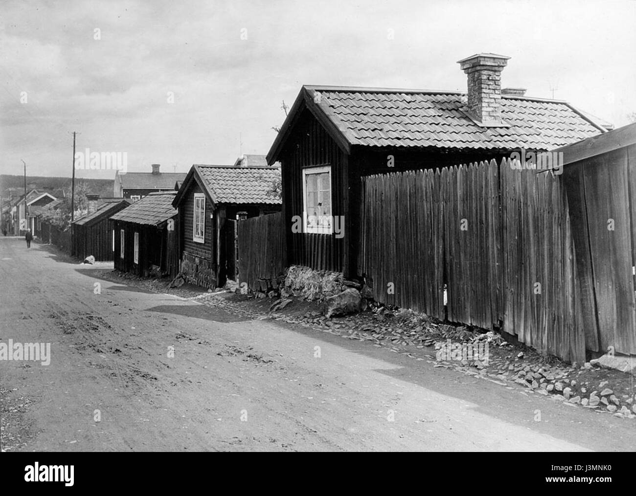 Gruvgatan in Falun, Sweden, is a historically significant street that ...