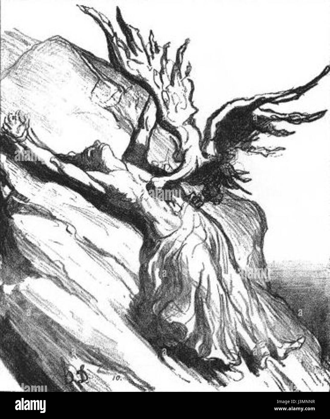 Prometheus painting Black and White Stock Photos & Images - Alamy