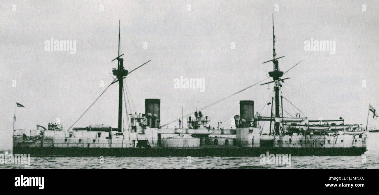 HMS Inflexible was a British ironclad warship launched in 1876. It was ...