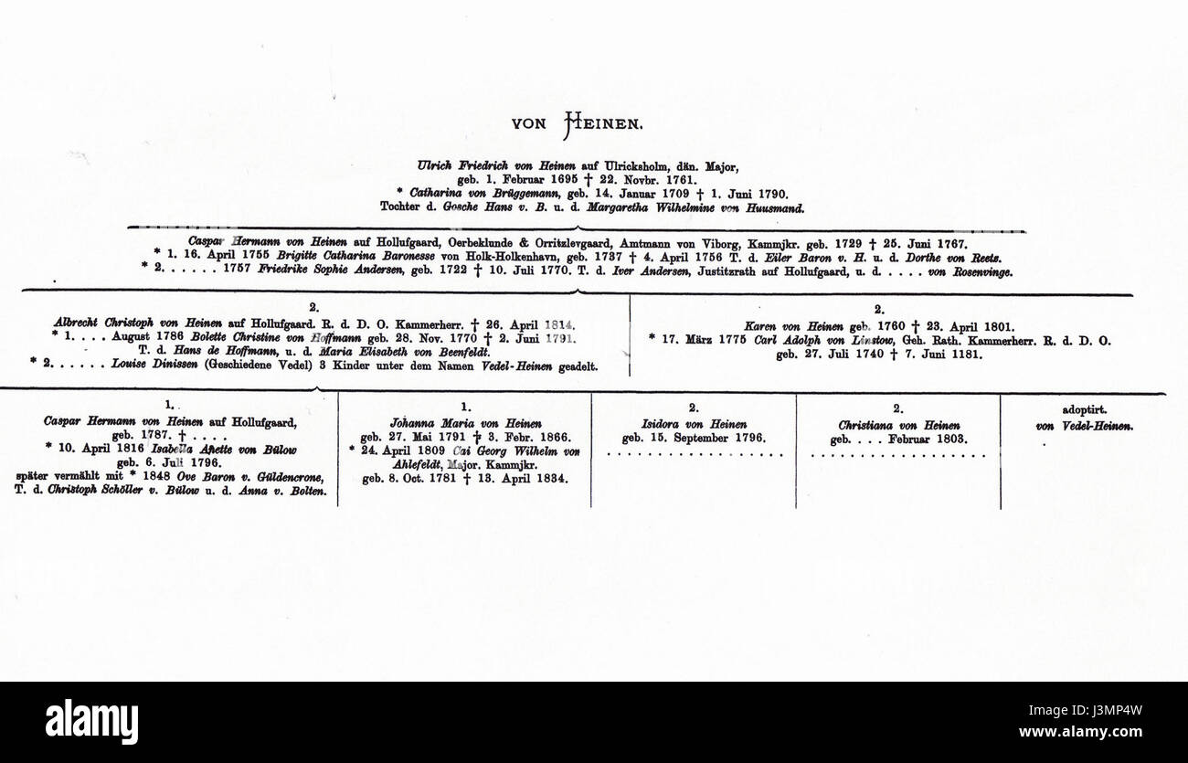 Heinen Stammtafel 01 is a genealogical chart or family tree documenting ...