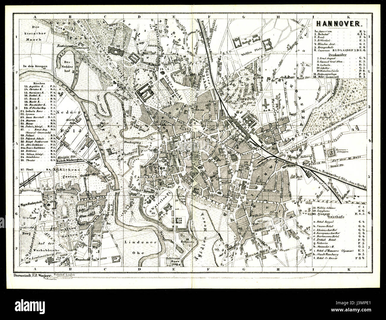 Map of wagner hi-res stock photography and images - Alamy