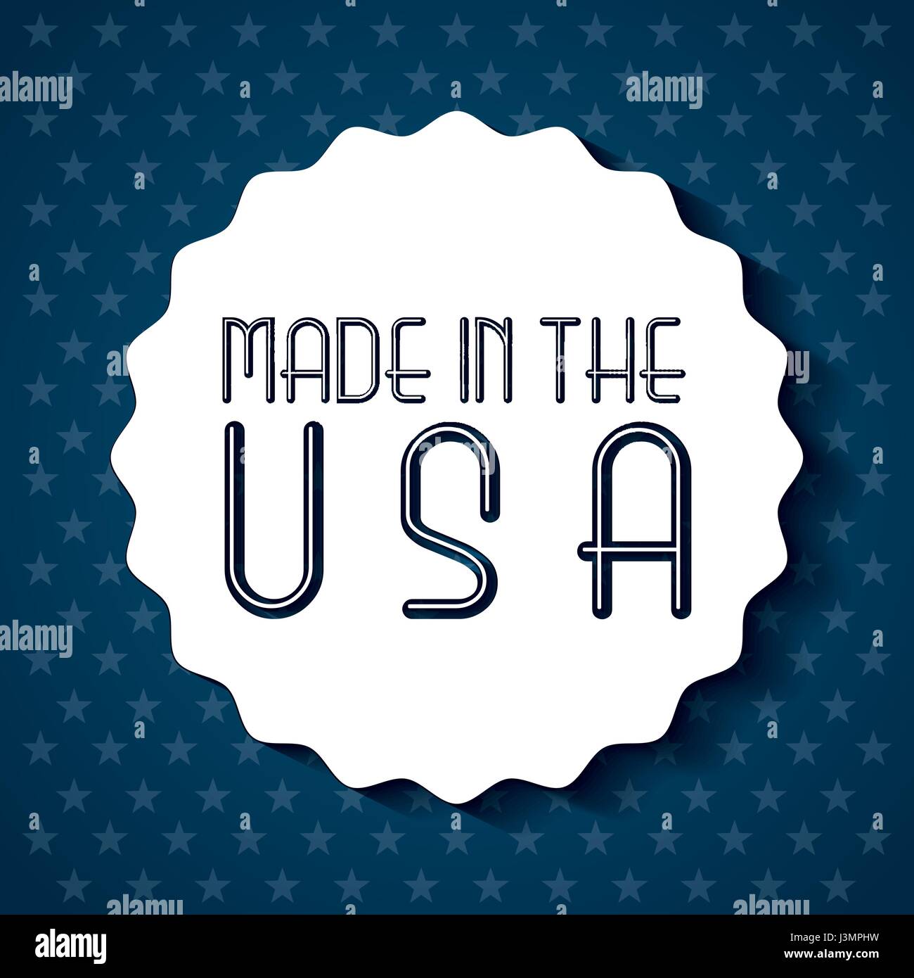 made in the usa design Stock Vector Image & Art - Alamy