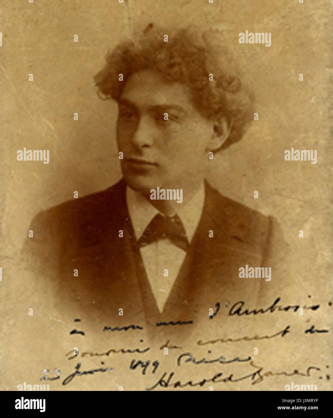 Harold Bauer, an acclaimed American-born pianist, is recognized for his ...