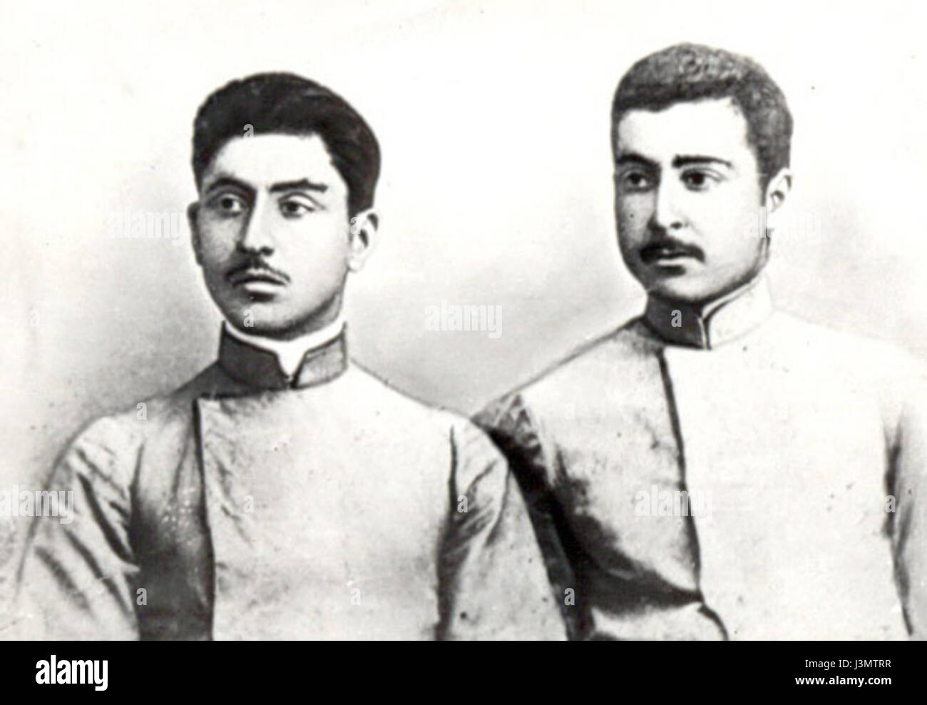 Huseyn Arablinski with his classmate Stock Photo - Alamy