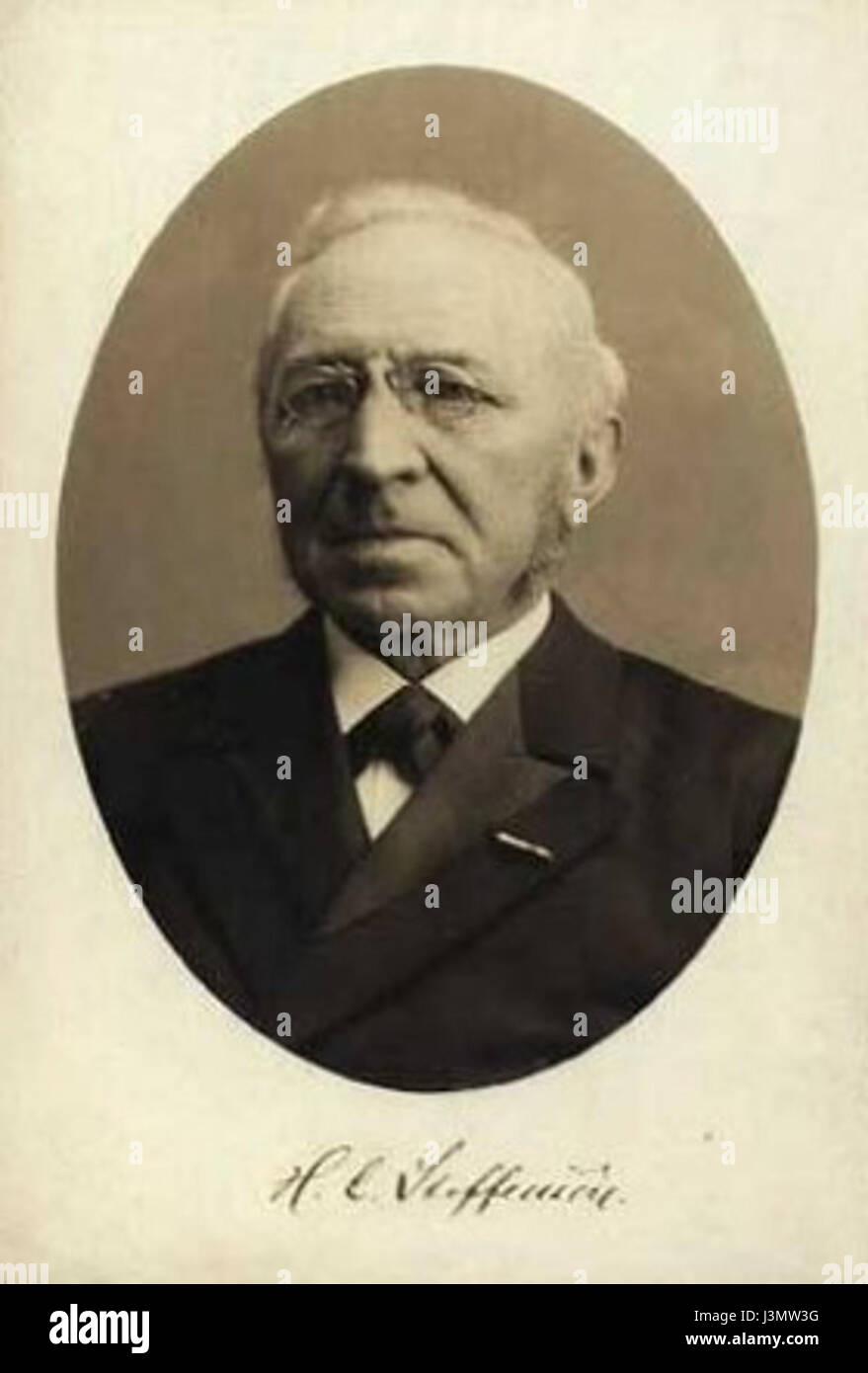 Hans Christian Steffensen was a distinguished individual, possibly a ...