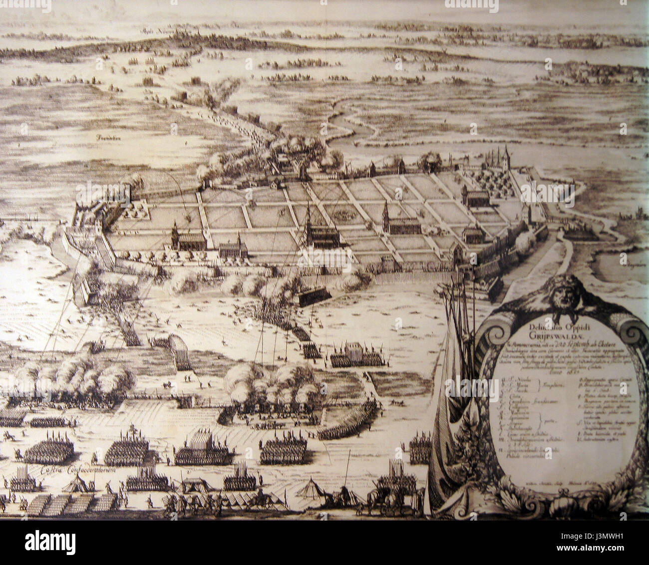 Greifswald map hi-res stock photography and images - Alamy