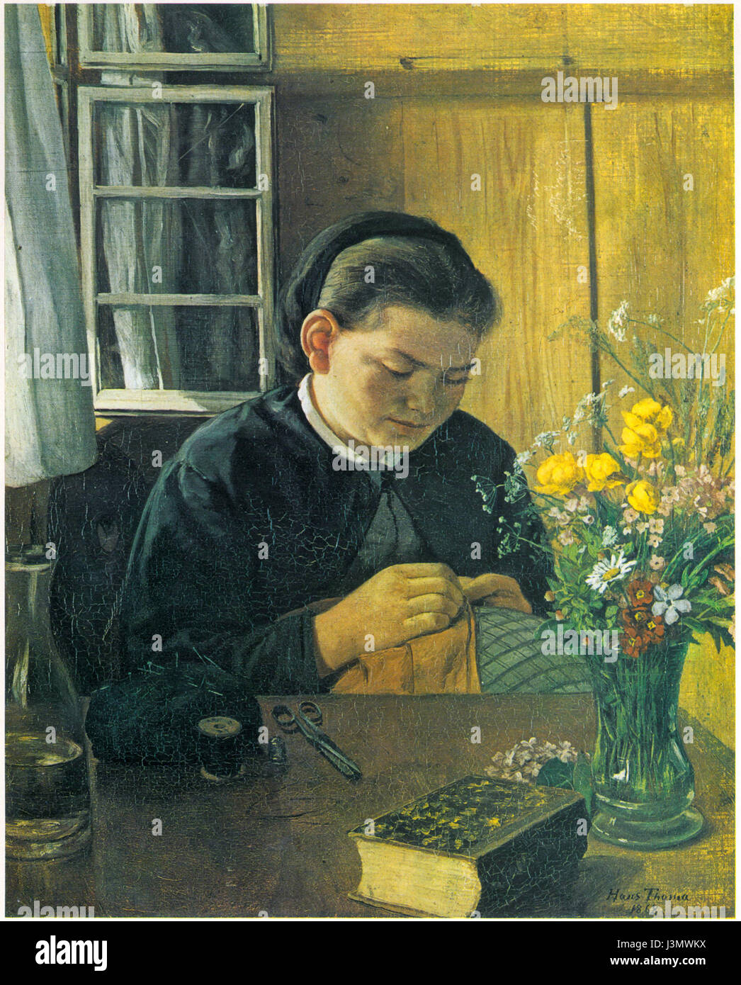 Hans Thoma 01 Stock Photo - Alamy