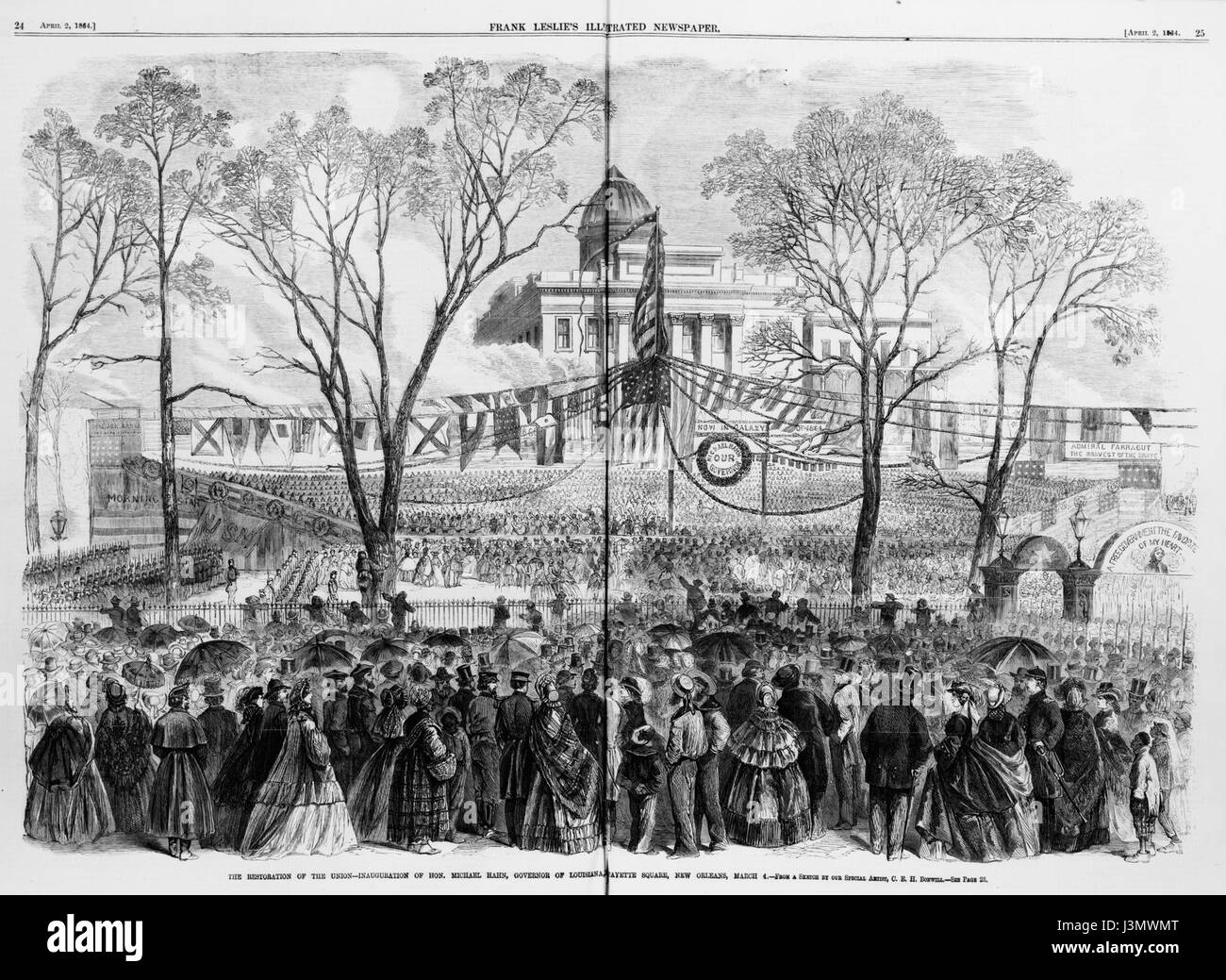 Old map of louisiana Black and White Stock Photos & Images - Alamy