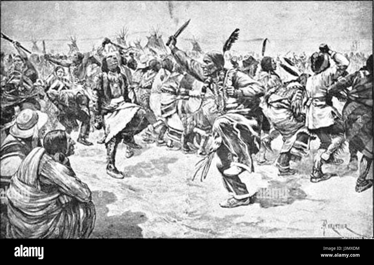 The Ghost Dance was a religious movement among Native American tribes ...