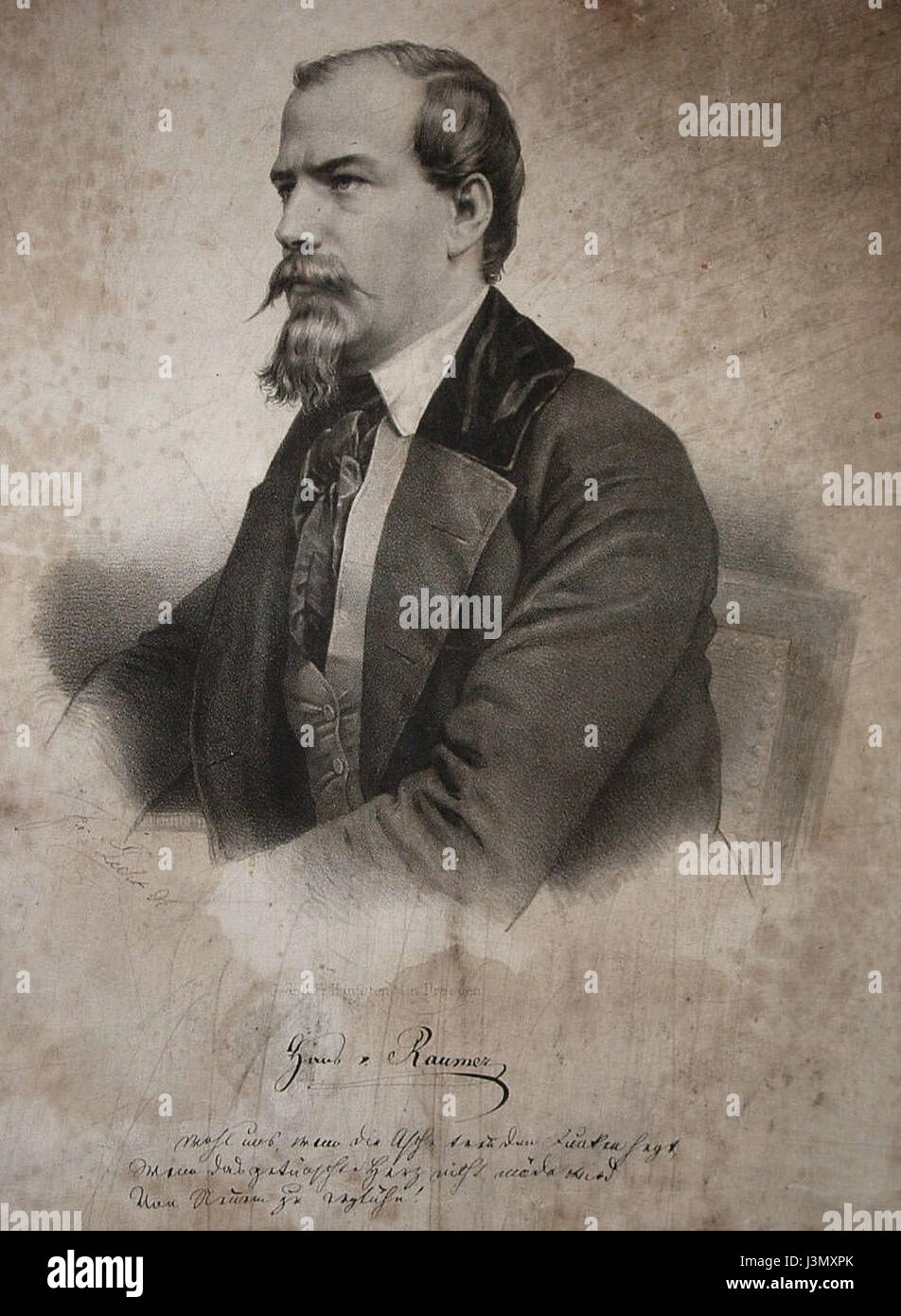 Hans von Raumer was a notable figure in his field, contributing to ...