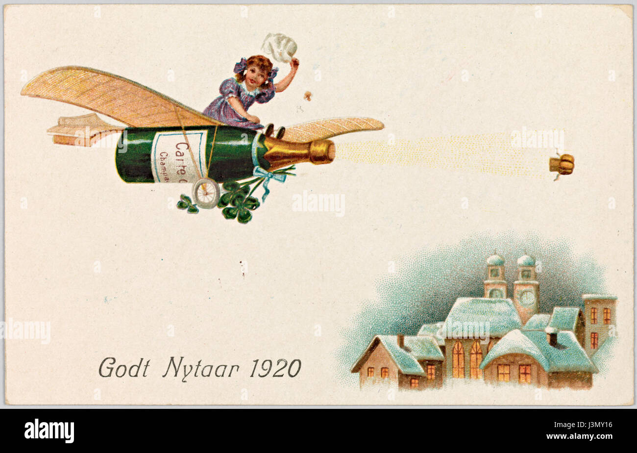 New year traditions in denmark hi-res stock photography and images - Alamy