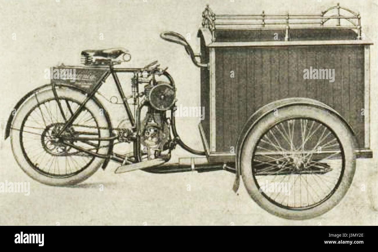 The Germania Dreirad, produced by Seidel & Naumann, was a type of early ...