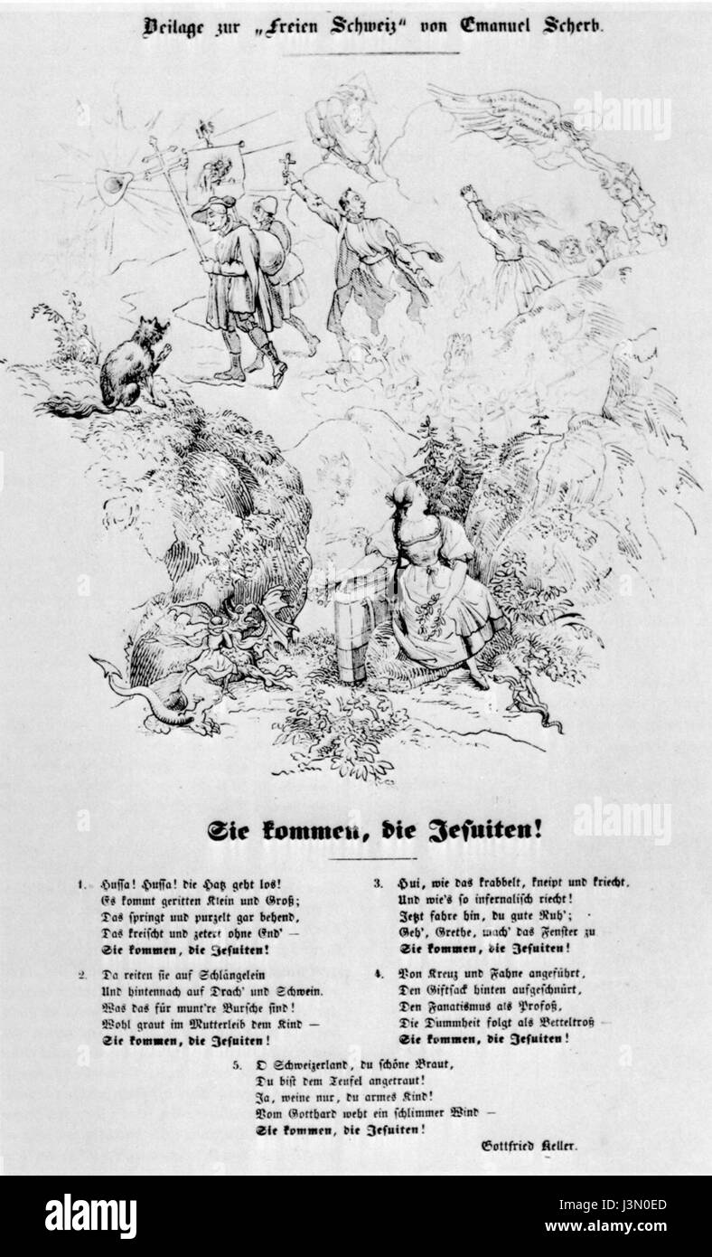 19th century swiss views Black and White Stock Photos & Images - Alamy