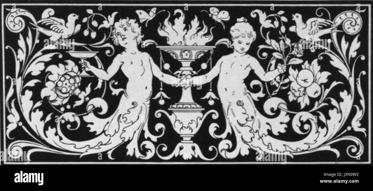 Martin Gerlach's 'Allegorie des Lebens' is a visual representation of ...