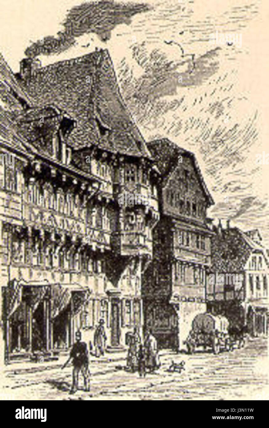 Goslar map hi-res stock photography and images - Alamy