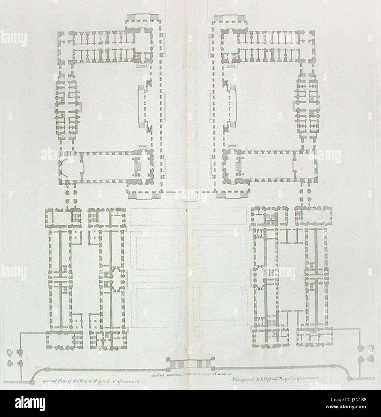 Greenwich historic map hi-res stock photography and images - Alamy