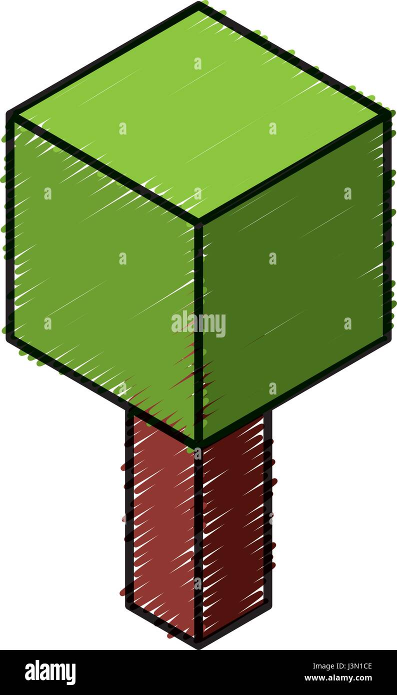 tree plant isometric icon Stock Vector Image & Art - Alamy