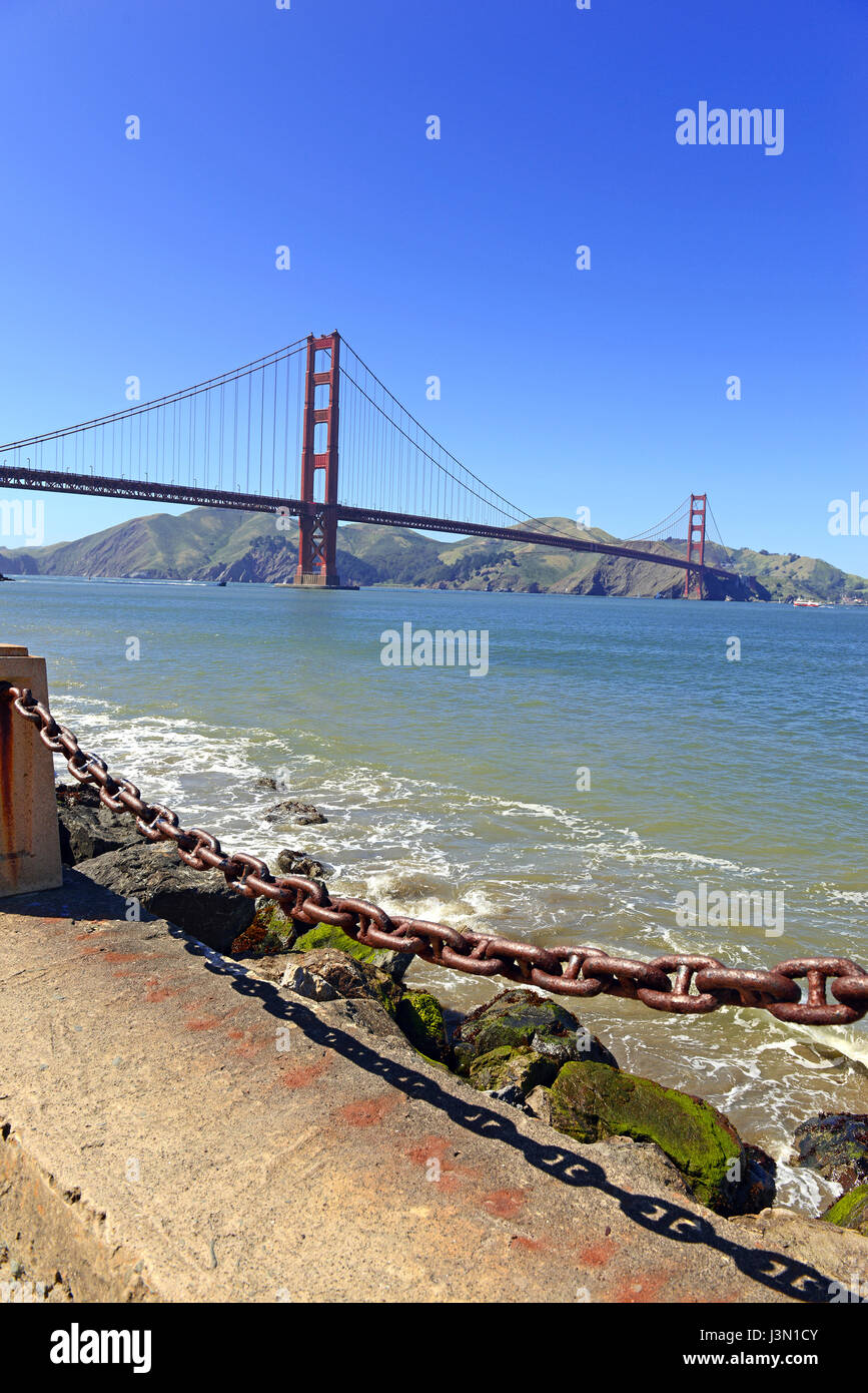 The Golden Gate Bridge, an engineering marvel of construction and ...