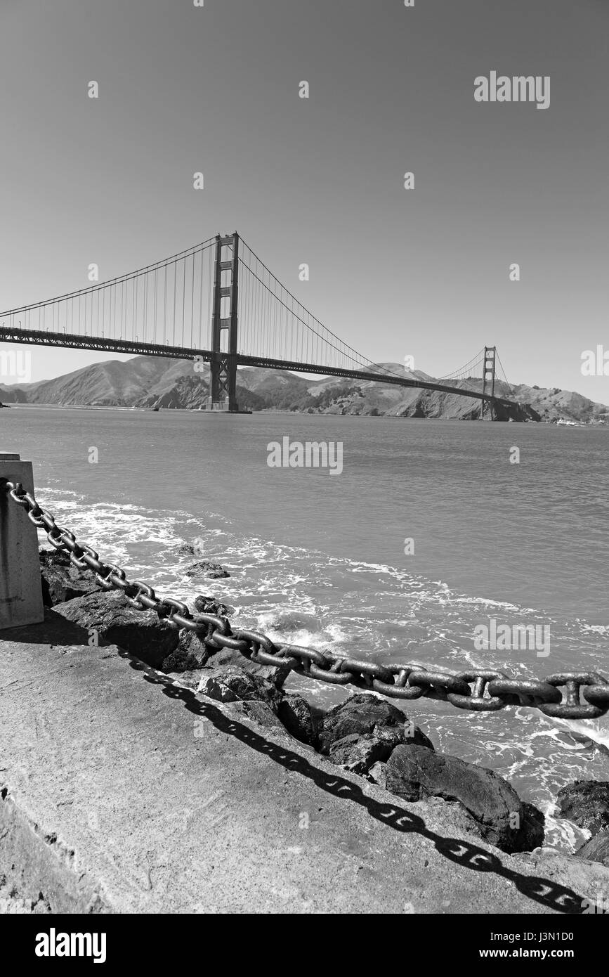The Golden Gate Bridge, an engineering marvel of construction and ...