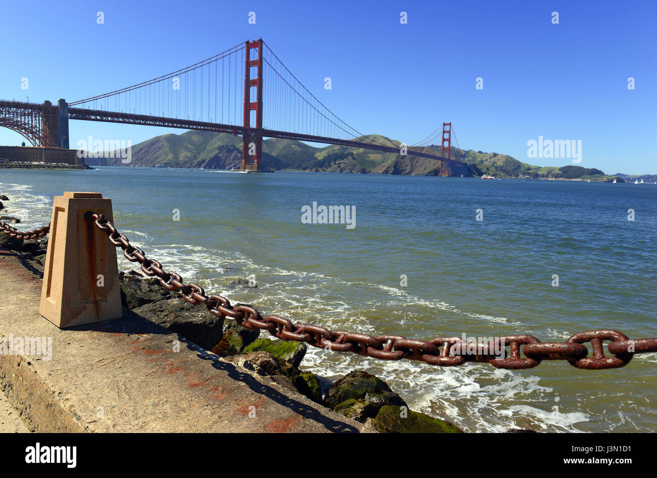 The Golden Gate Bridge, an engineering marvel of construction and ...