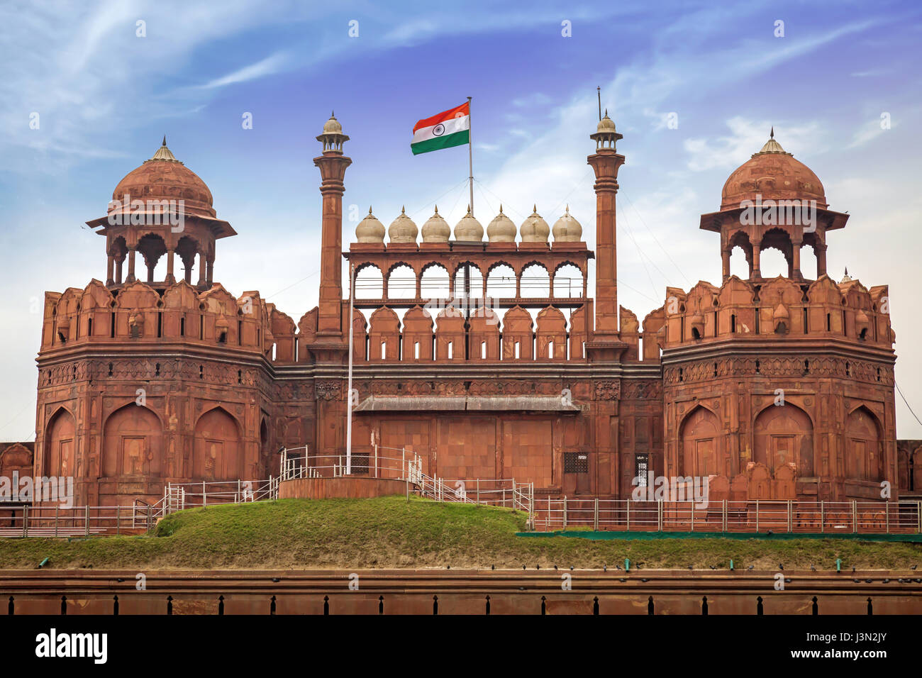 Red Fort Delhi Is A Red Sandstone Fort City Built By Emperor Akbar A