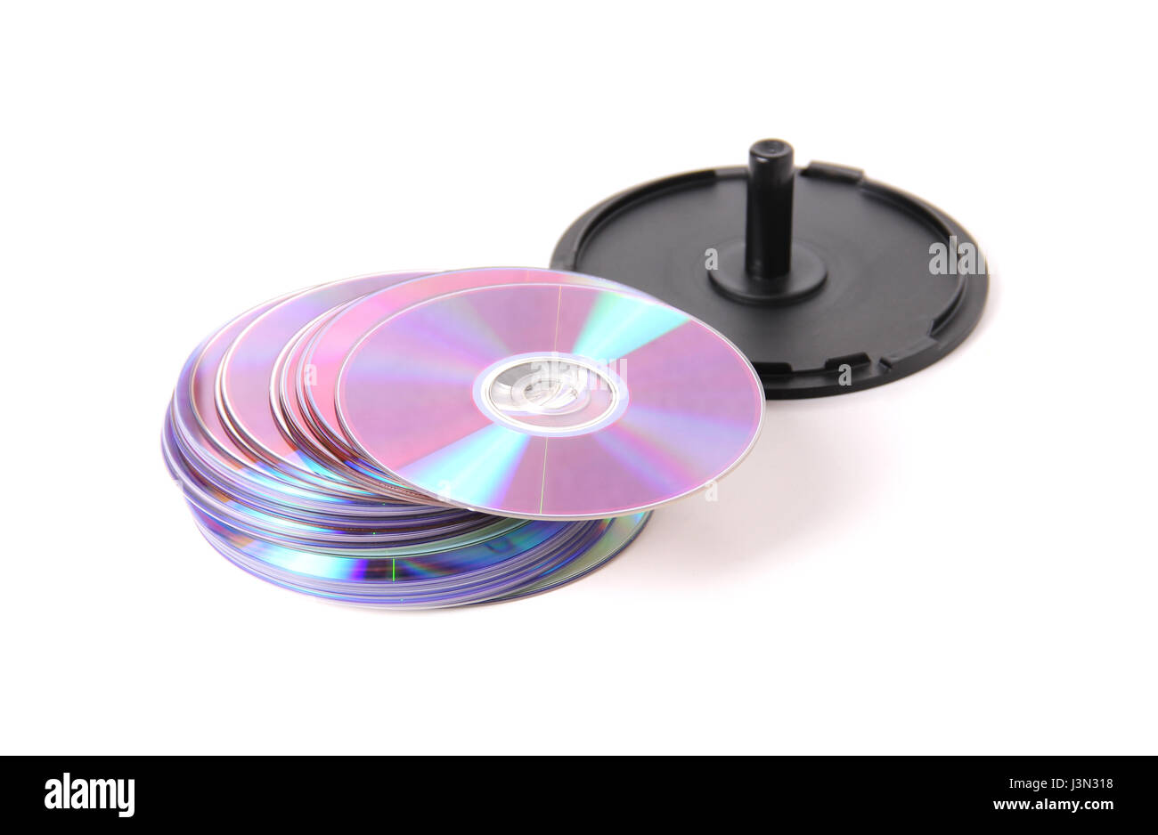 Dvds pile Cut Out Stock Images & Pictures - Alamy
