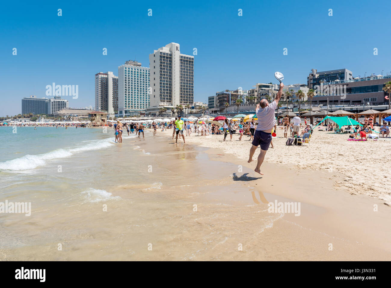 Israels national beach sport hi-res stock photography and images - Alamy