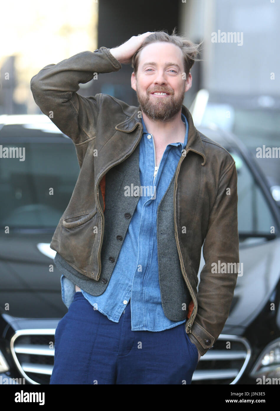 Ricky Wilson outside ITV Studios Featuring: Ricky Wilson Where: London ...