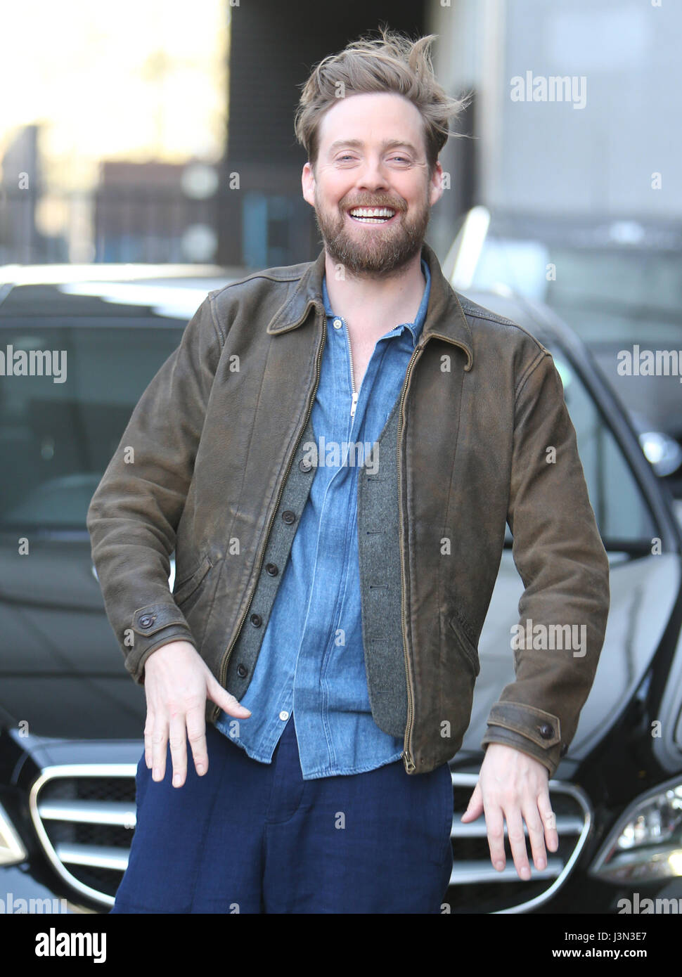 Ricky Wilson outside ITV Studios Featuring: Ricky Wilson Where: London ...
