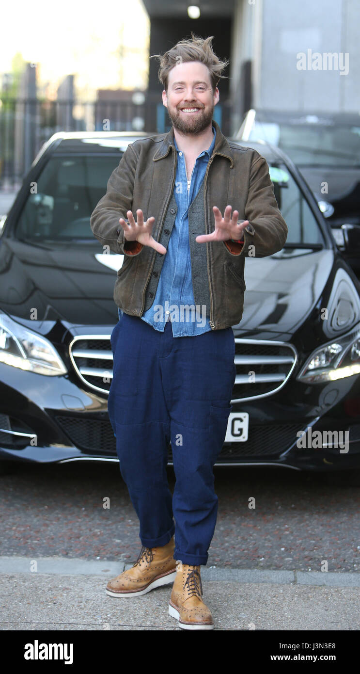 Ricky Wilson outside ITV Studios Featuring: Ricky Wilson Where: London ...