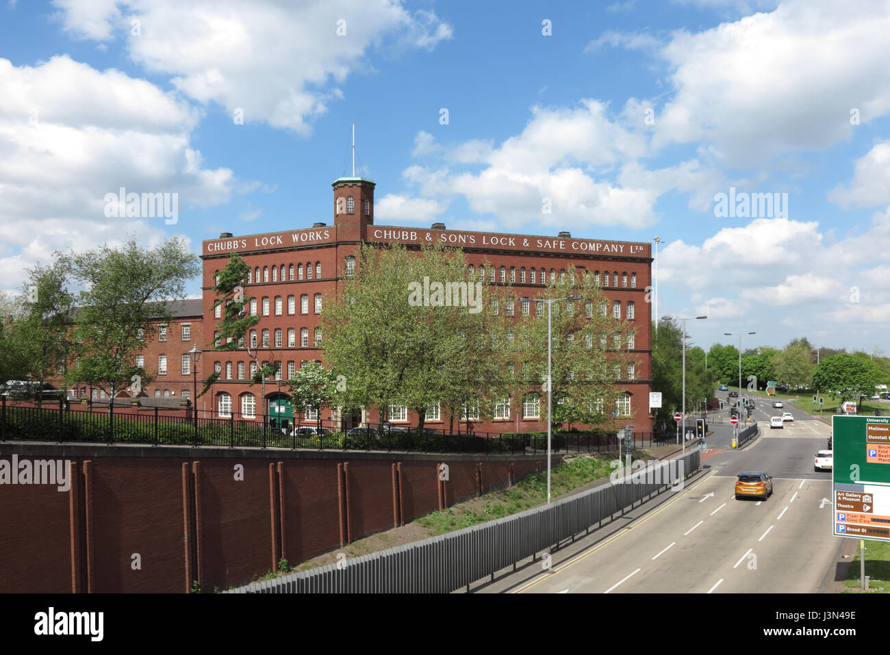 Former Chubb Lock & Safe Works, Wolverhampton Stock Photo - Alamy