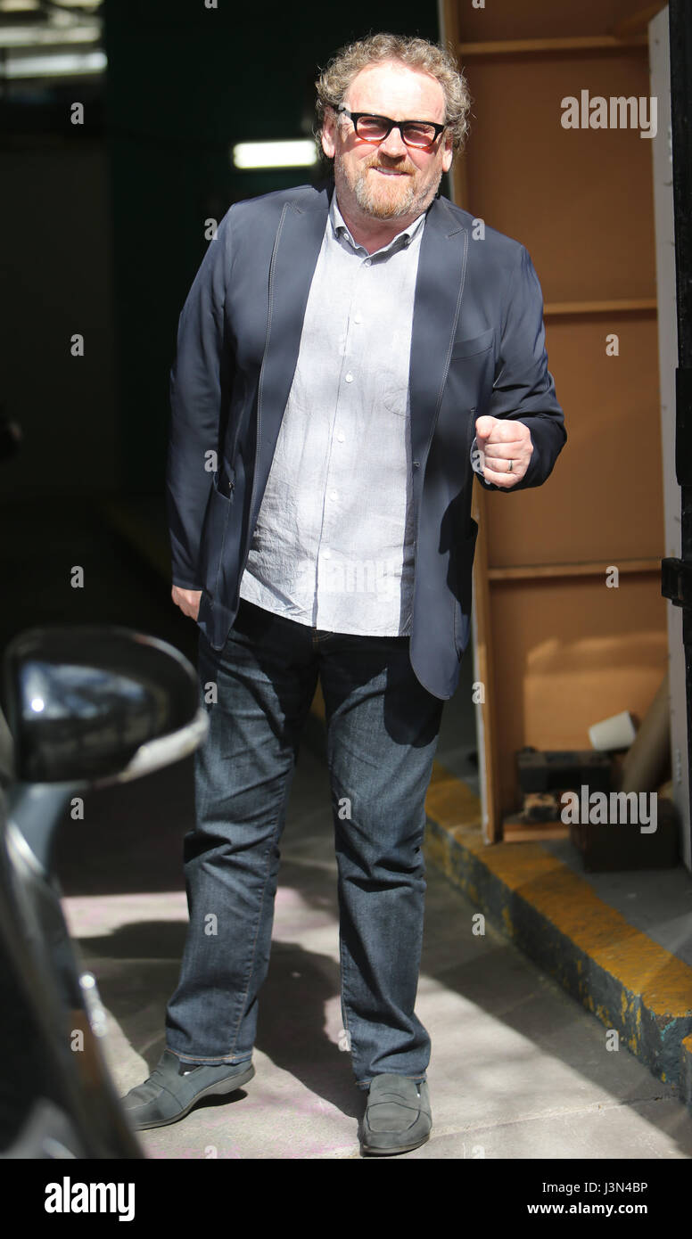 Colm Meaney outside ITV Studios Featuring: Colm Meaney Where: London ...