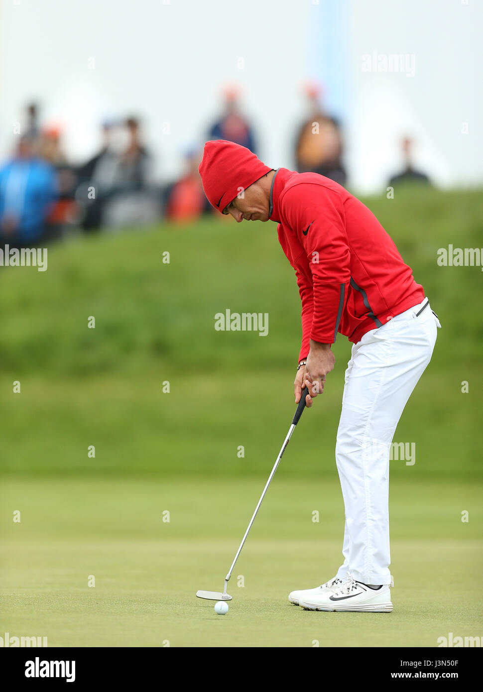 Denmark's Lucas Bjerregaard during day one of the Golf Sixes at the ...