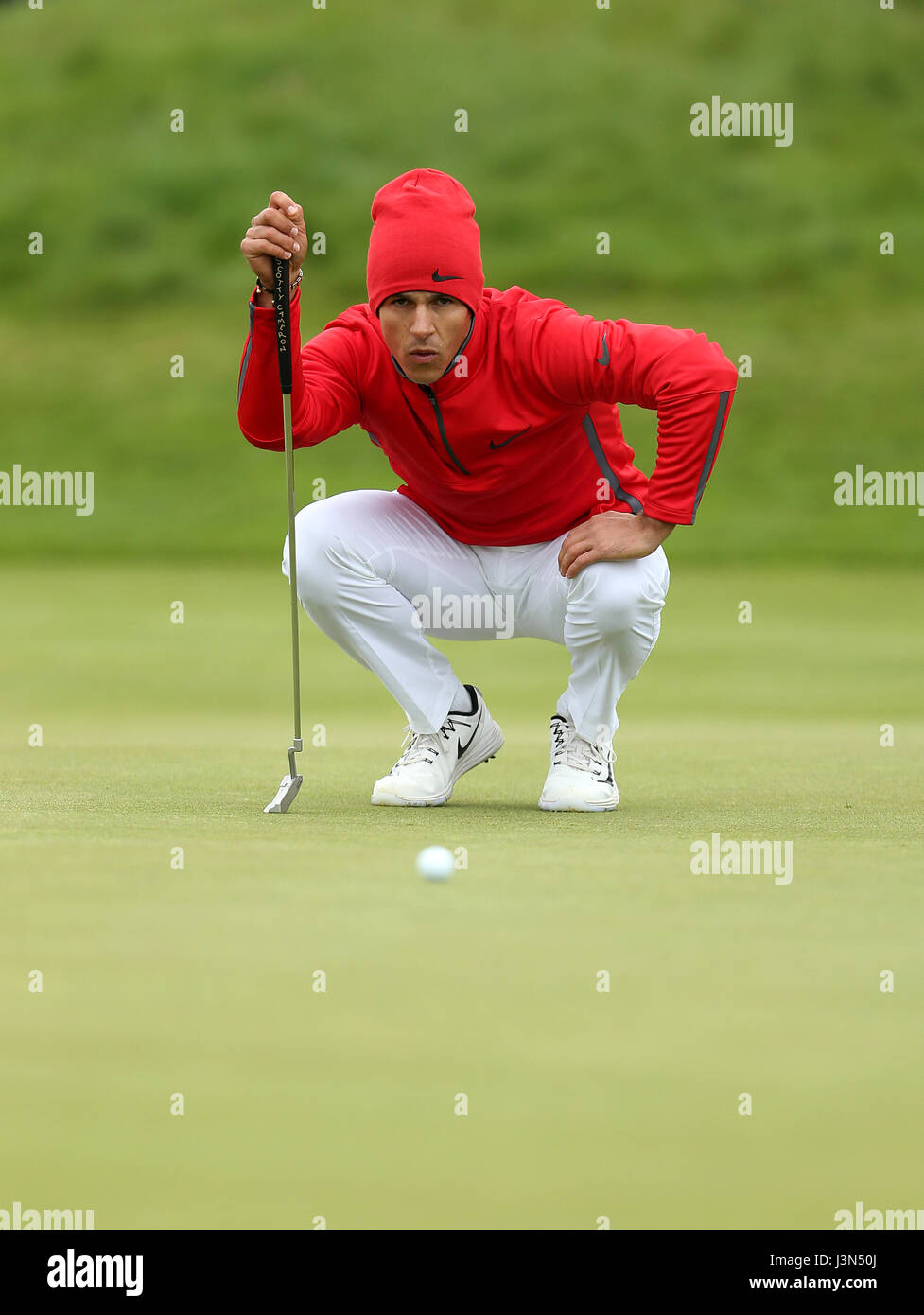 Denmark's Lucas Bjerregaard during day one of the Golf Sixes at the ...